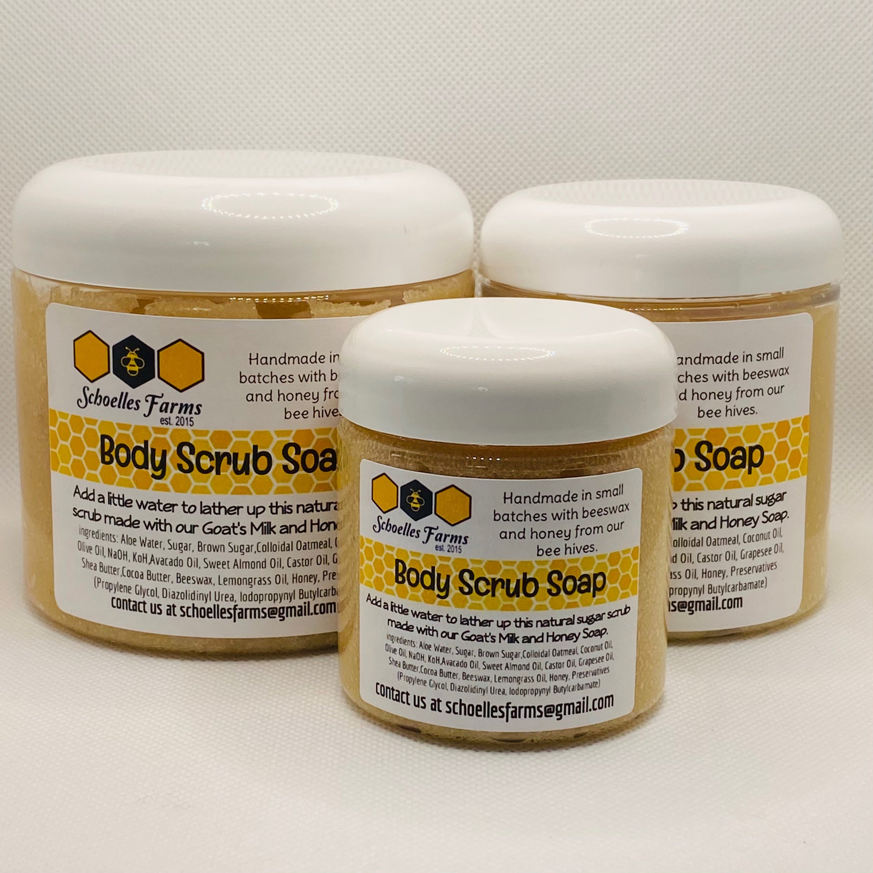 Body Scrub Soap | Schoelles Farms LLC